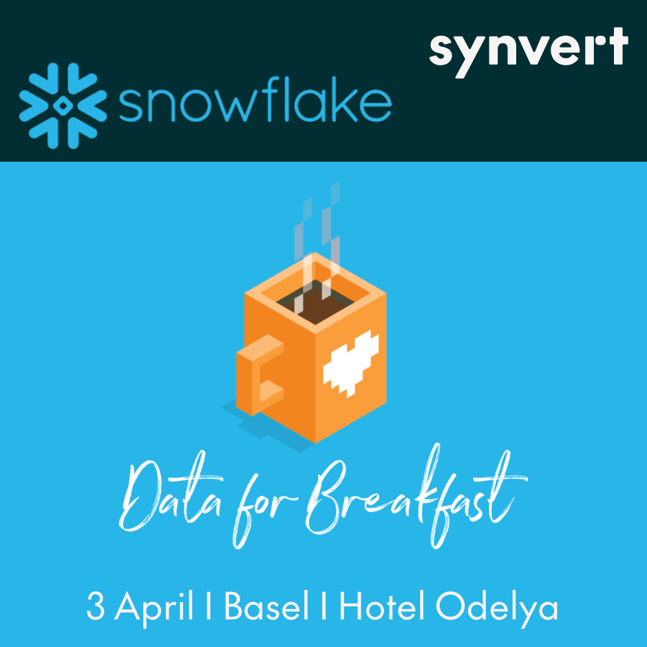 synvert joins Data for Breakfast in Basel as Black Diamond Sponsor - synvert