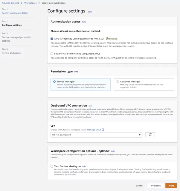 Grafana on AWS, step by step - synvert